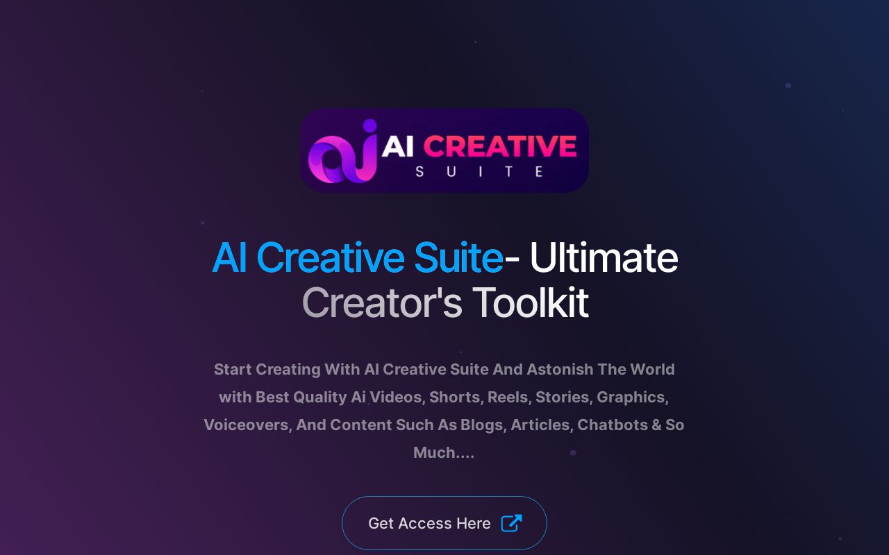 AI Creative Suite